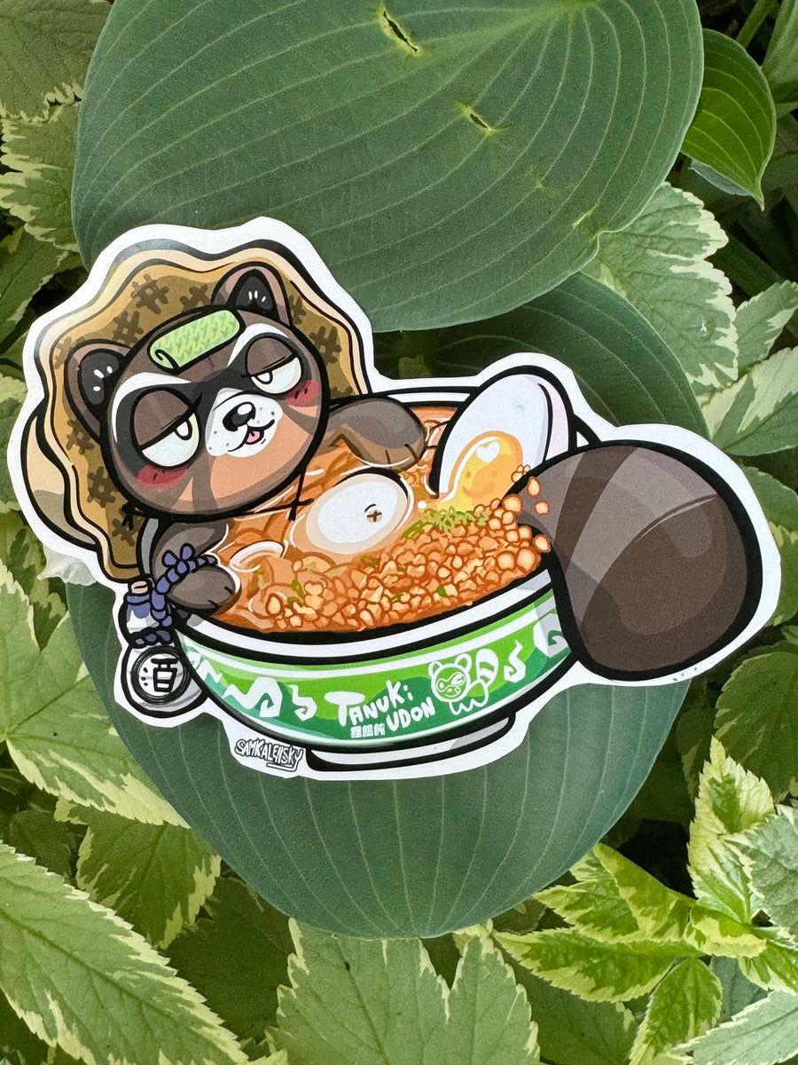 Tanuki Udon - [Food lore | Yokai] – Sam kalensky