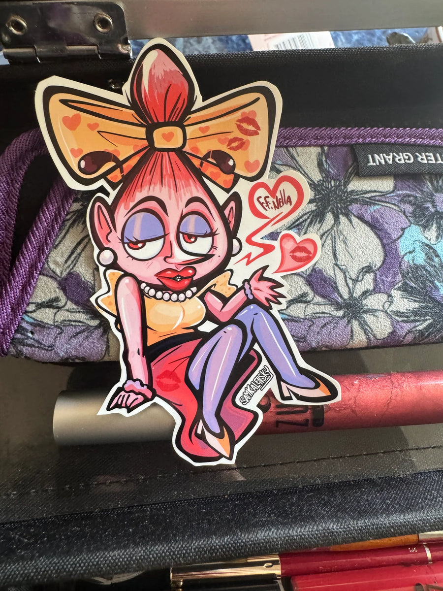 New sticker: Lipstick Fifinella – Sam kalensky