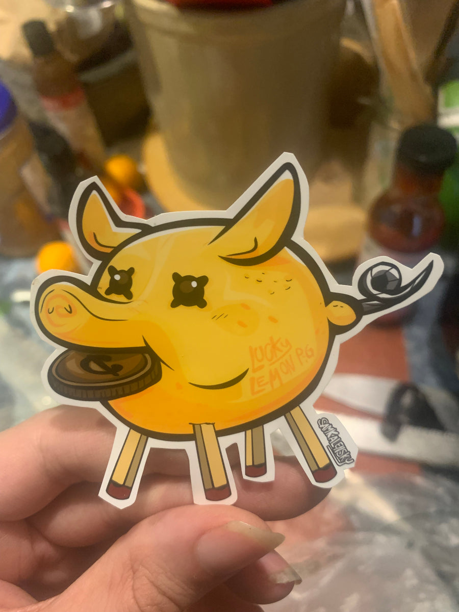 Lemon Pig - [Charm|Folktoy] – Sam kalensky