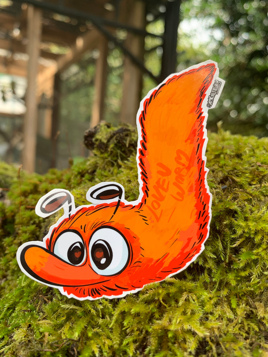 Worm on a string - [Folktoy | Critter] – Sam kalensky