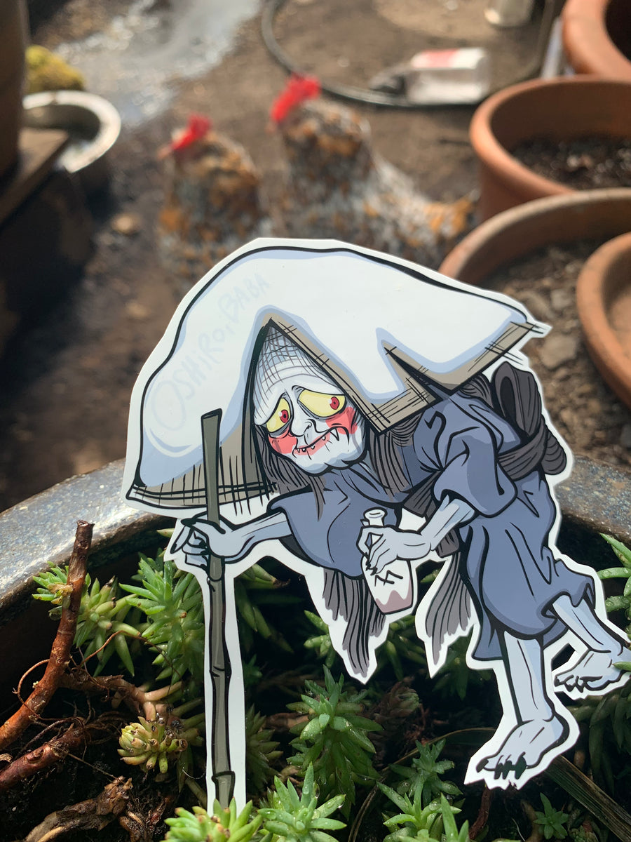 Oshiroi-baba - 白粉婆 - [Yokai] – Sam kalensky