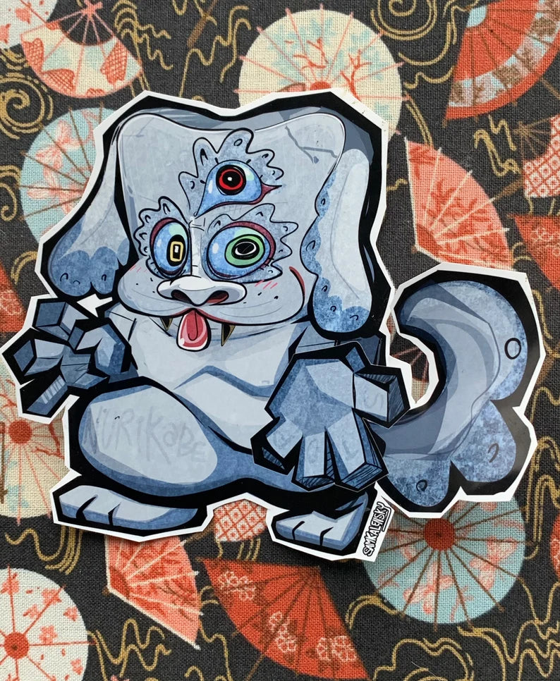 Nurikabe - ぬりかべ - [Yokai] – Sam kalensky