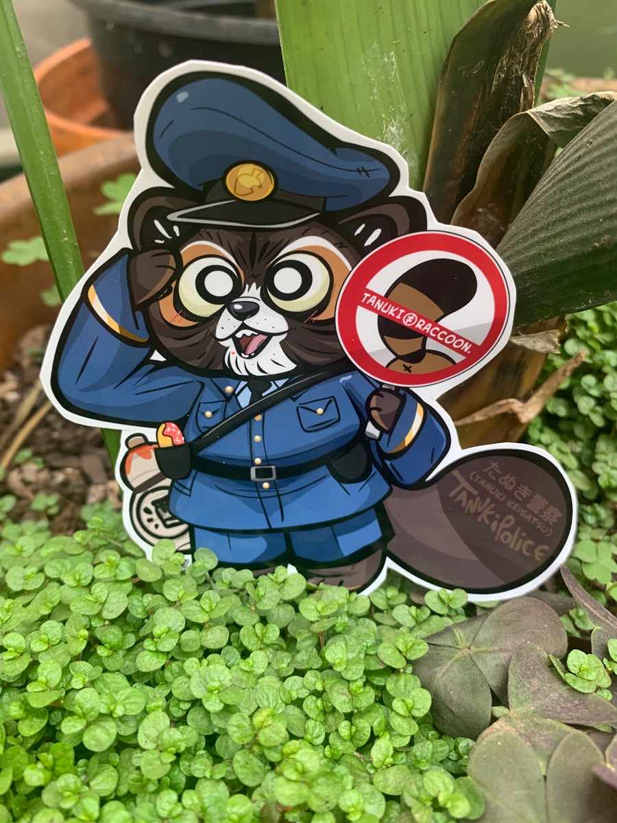 Tanuki Police - たぬき警察 - [Yokai/Slang] – Sam kalensky