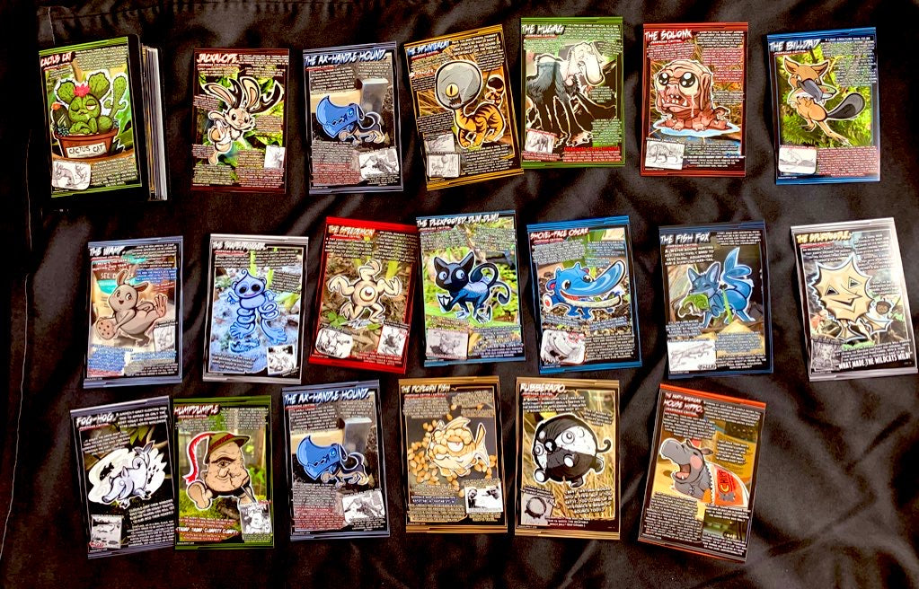 Fearsome critters postcard art prints – Sam kalensky