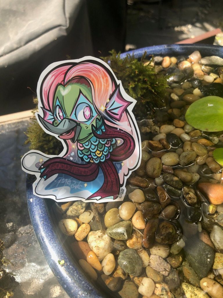 Amabie – アマビエ – [Yokai] – Sam Kalensky