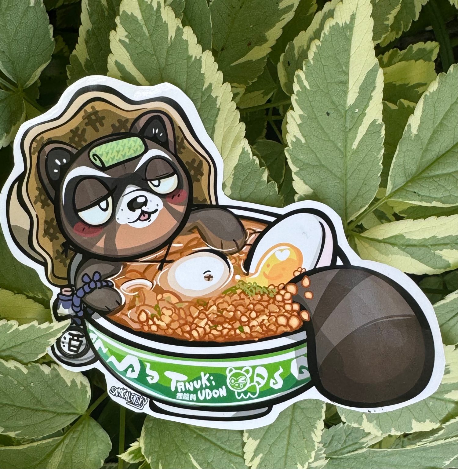 Tanuki Udon – [Food lore | Yokai] – Sam Kalensky